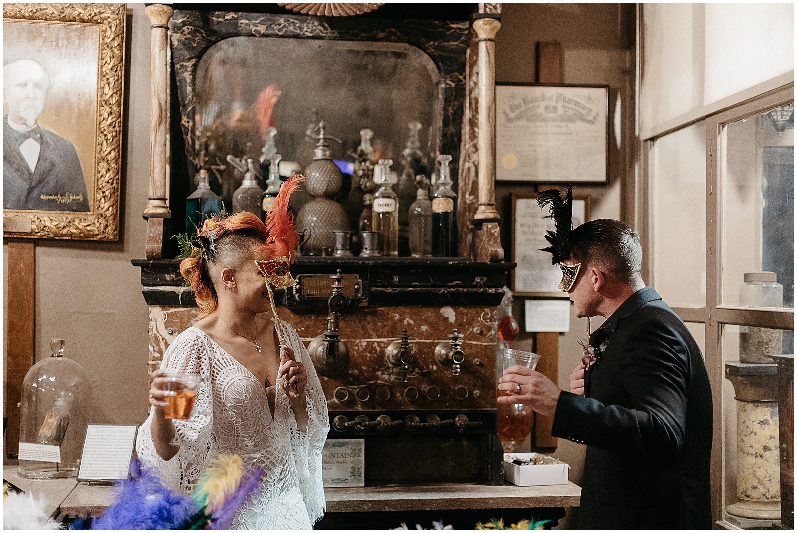 Unforgettable Pharmacy Museum Wedding - Olivia Yuen