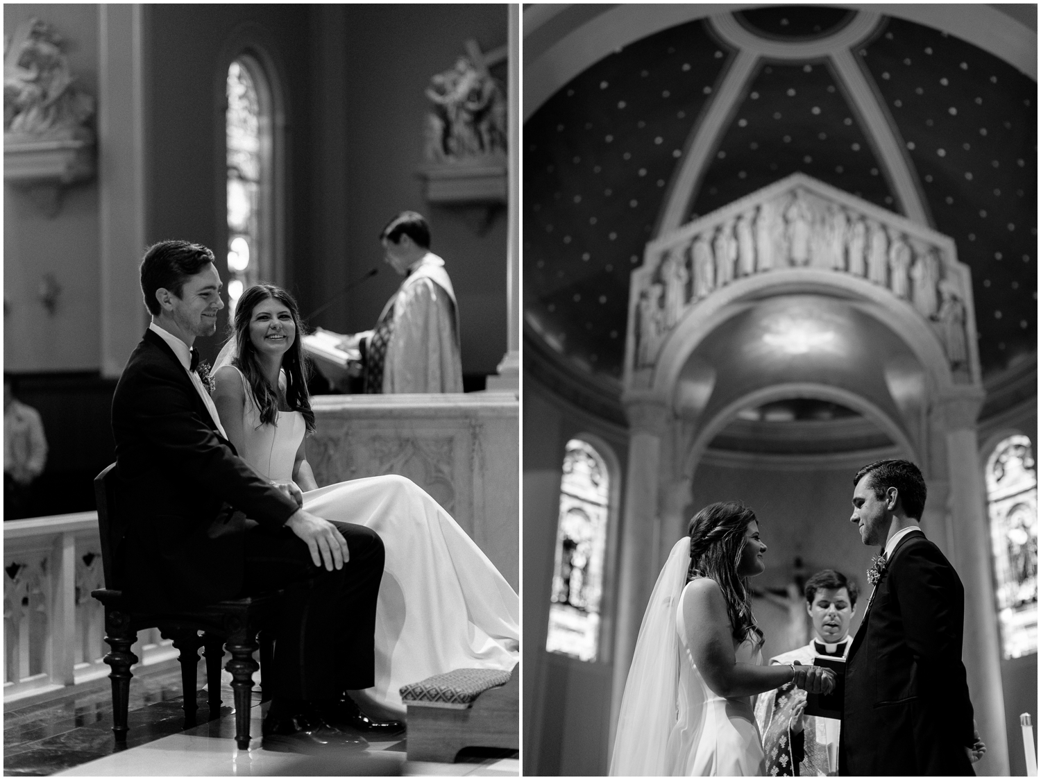Black and White Wedding Photos at Rip Van Winkle Gardens - Olivia Yuen