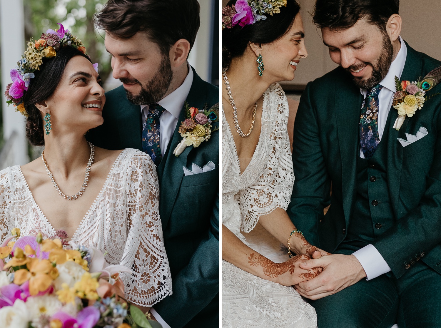 Colorful Spring Wedding at Derbes Mansion - Olivia Yuen