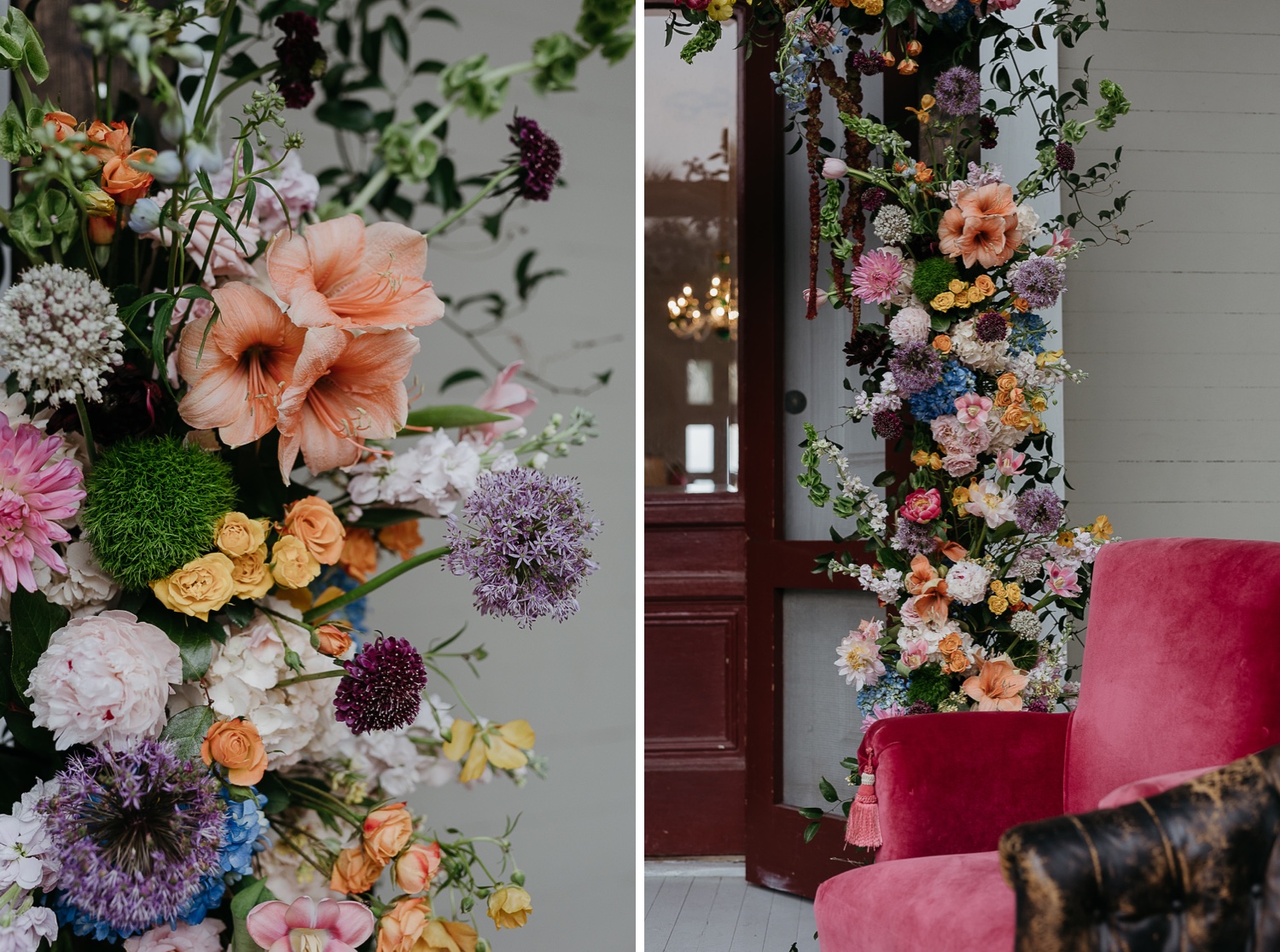 Colorful Spring Wedding at Derbes Mansion - Olivia Yuen